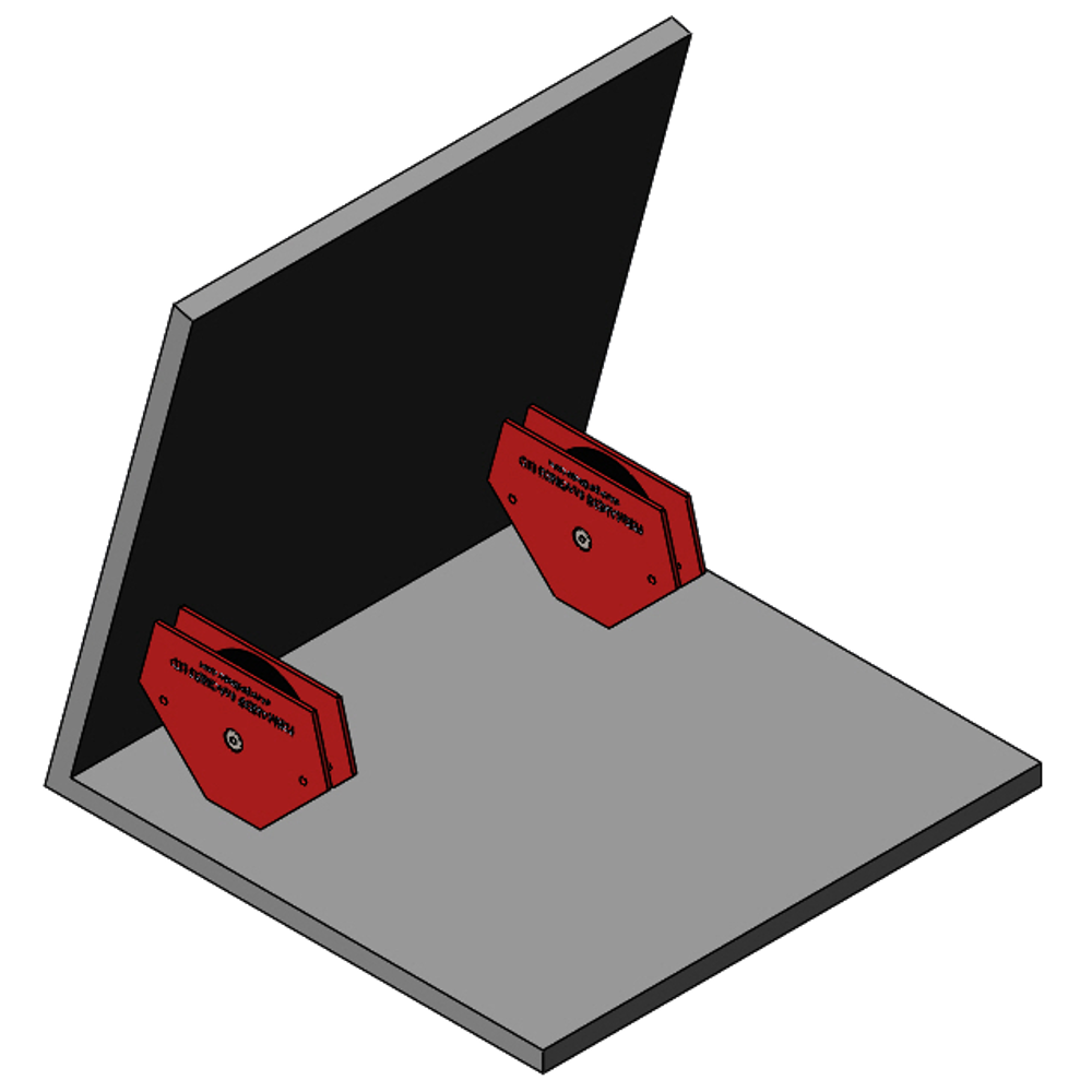 Multi Angle Magnetic Welding Clamp – Permanent Magnets Ltd