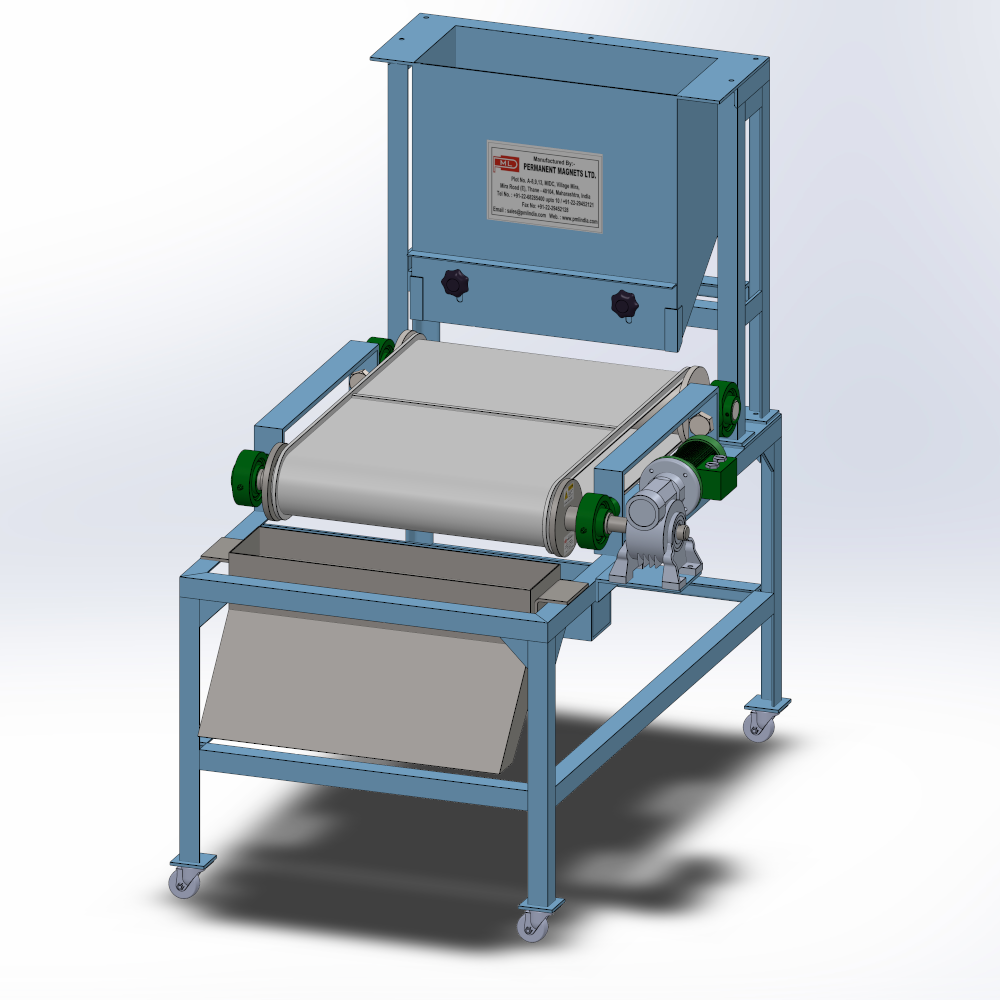 Magnetic Roller Separator – Permanent Magnets Ltd