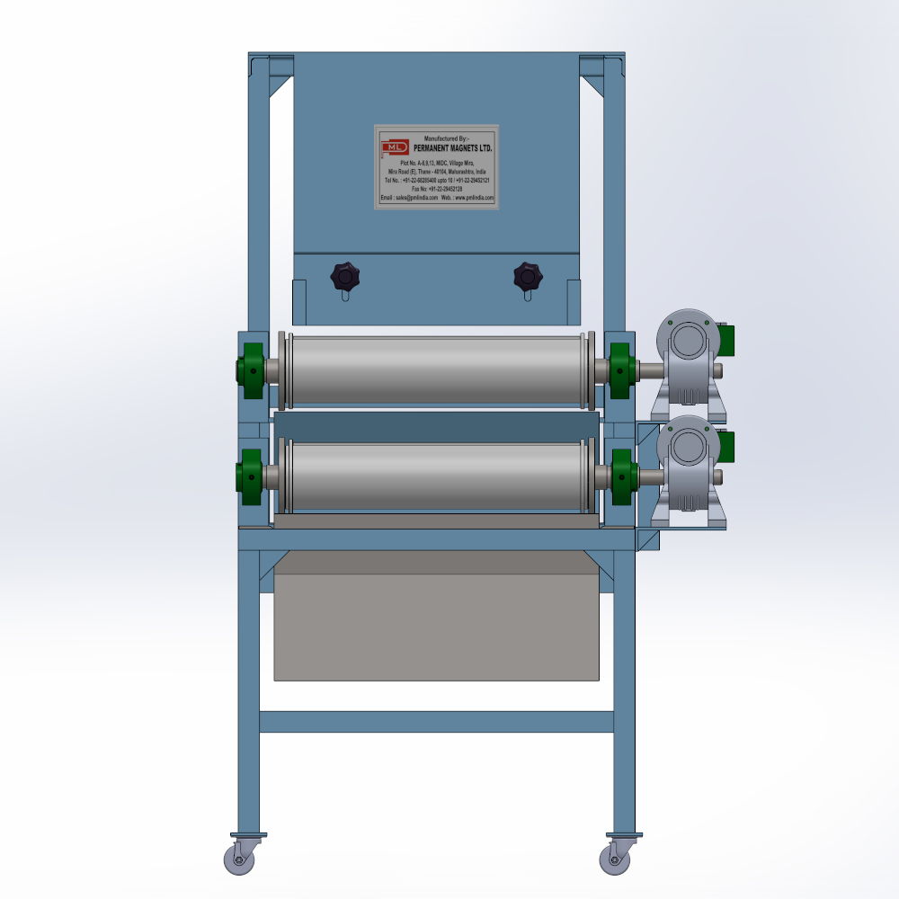 Magnetic Roller Separator – Permanent Magnets Ltd